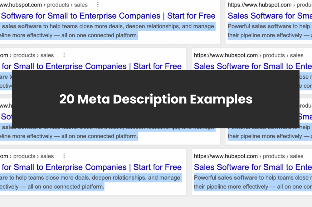 20+ Click-Worthy SEO Meta Description Examples